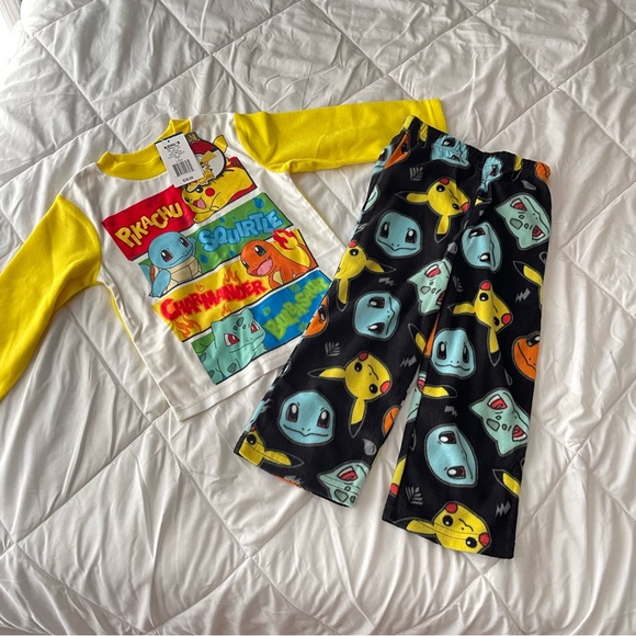Pokemon | Pajamas | Pokemon Pj Pajamas Set Toddlers Size 4 | Poshmark